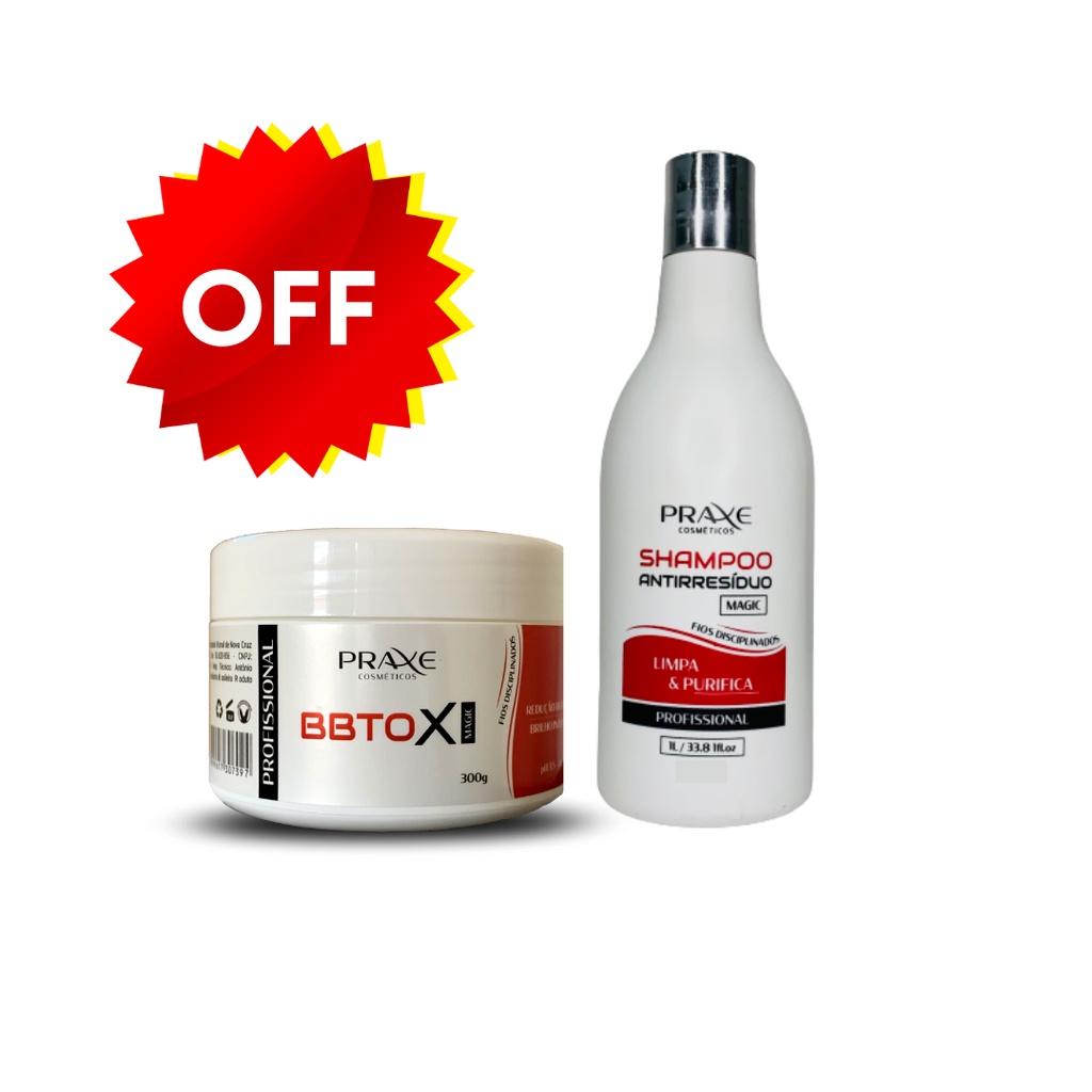 Kit Botox Capilar - BBtox Magic 300g | Shopee Brasil