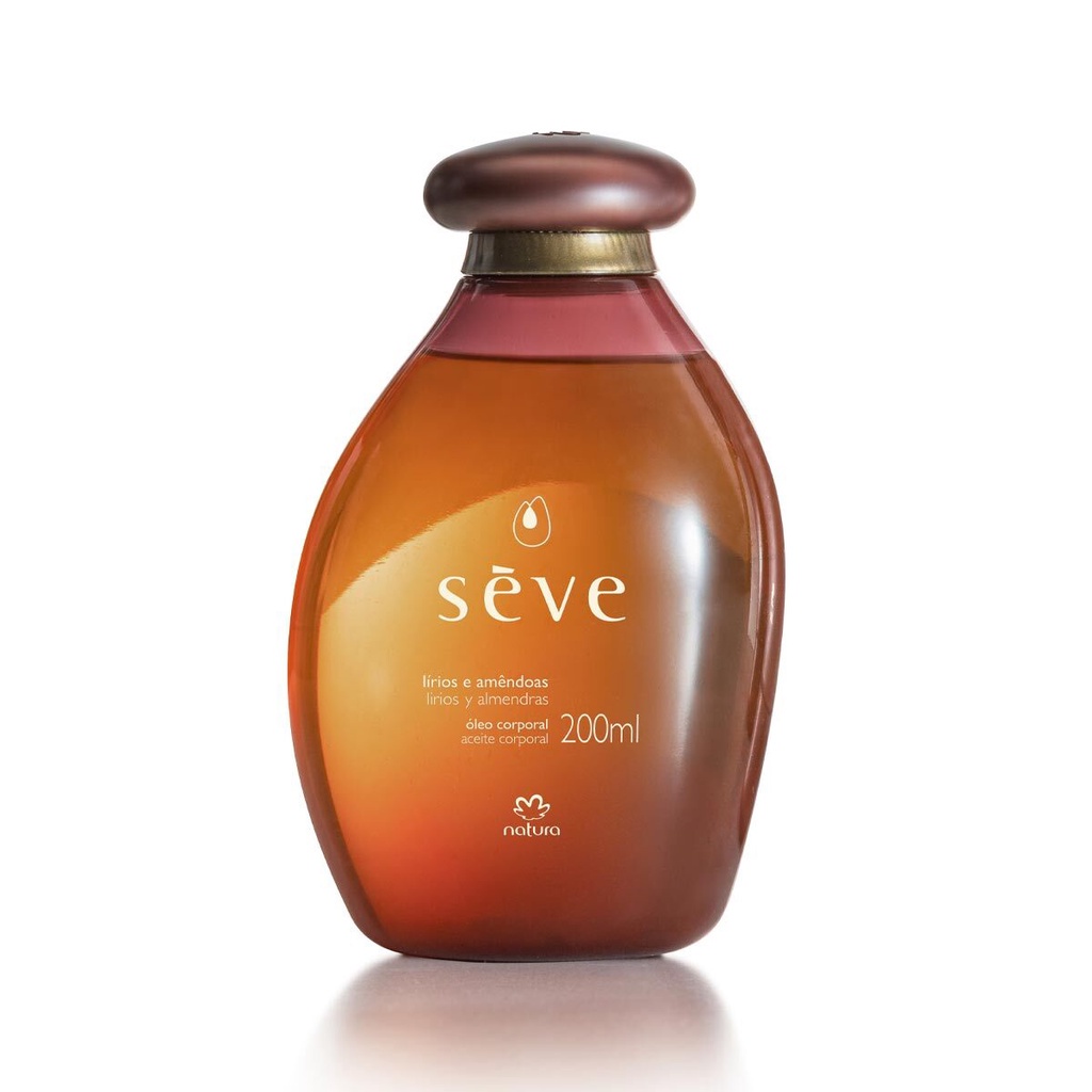 Óleo Corporal Sève Lírios e Amêndoas Natura 200ml | Shopee Brasil