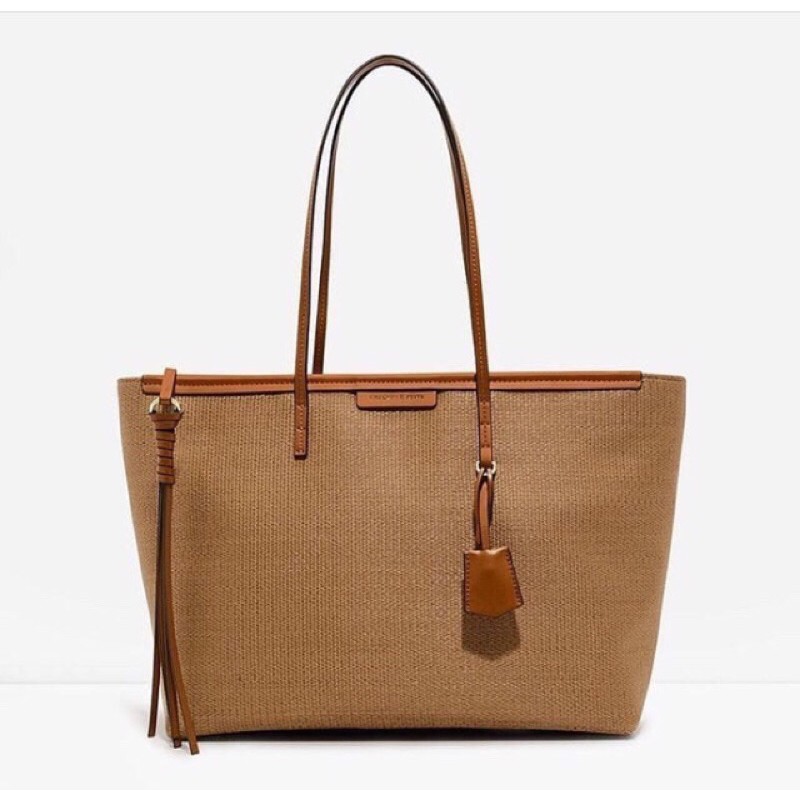 Bolsa Sacola Ck Charles And & Keith Ori Original Barata | Shopee Brasil