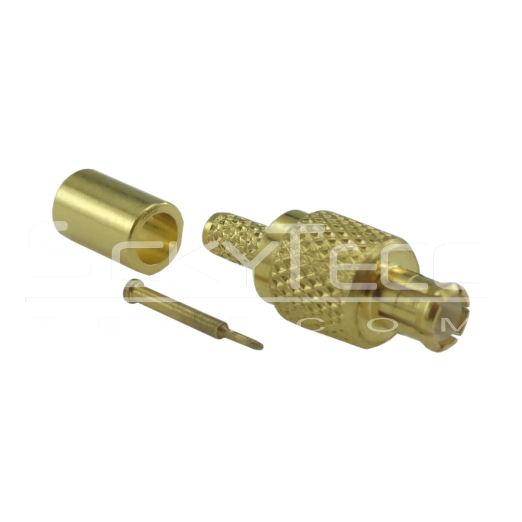 Conector Mcx Macho Reto Cabo Crimpagem Rg-174 14004 | Shopee Brasil