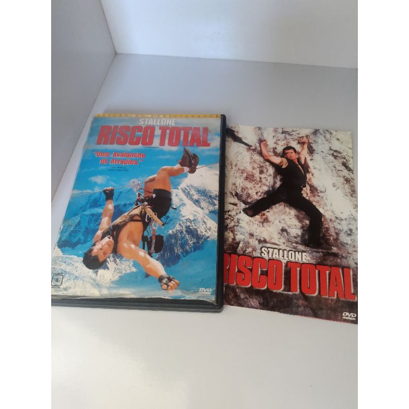 Dvd original do filme Risco Total - Silvestre Stallone | Shopee Brasil