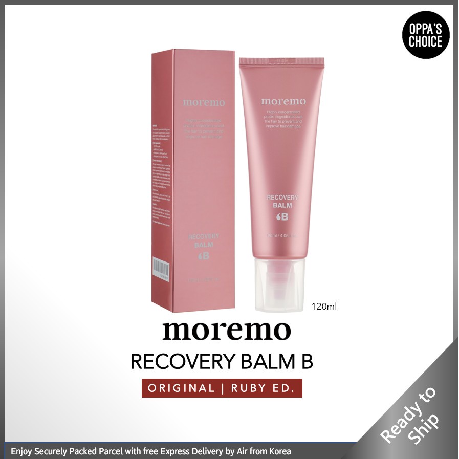 MOREMO HAIR RECOVERY BALM B 120ml (para cabelos danificados) | Shopee Brasil