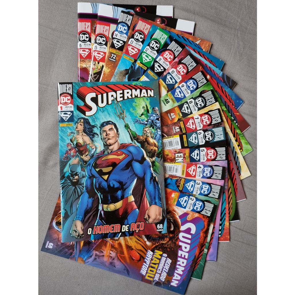 Superman 1 a 31 - Fase do Brian Michael Bendis Completa! | Shopee Brasil