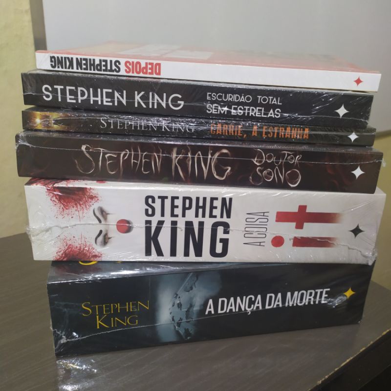 Livros Stephen King (novos e lacrados) - Escorrega o Preço
