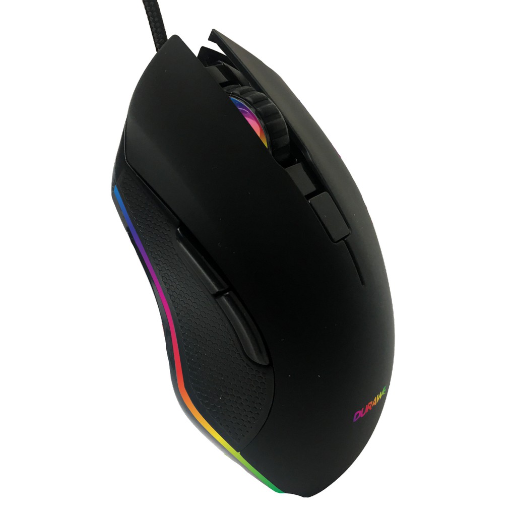 Mouse Gamer Profissional DPI 3200 com Fio 1.8 Macro 7 Botões Music ...