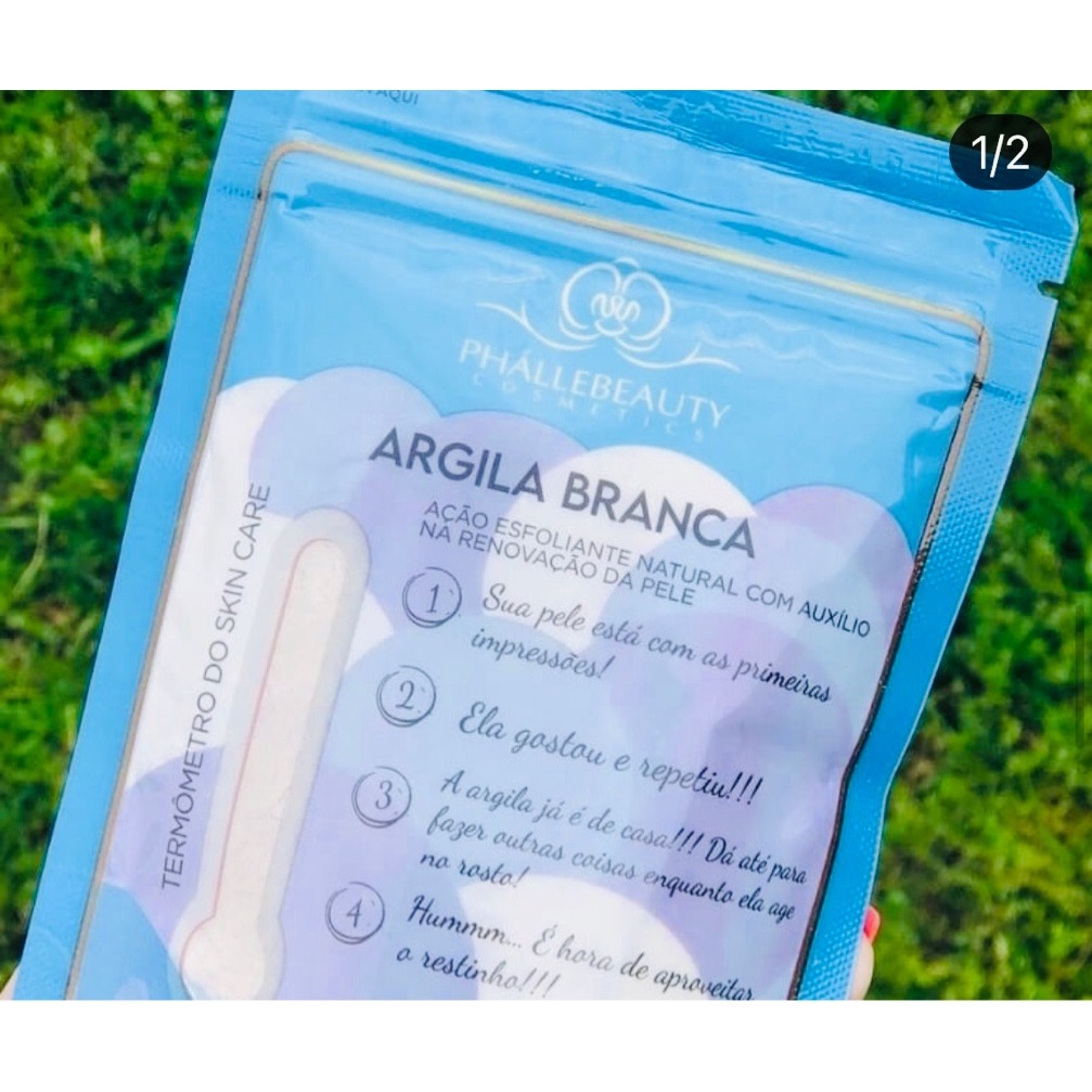 Argila branca Phallebeauty | Shopee Brasil