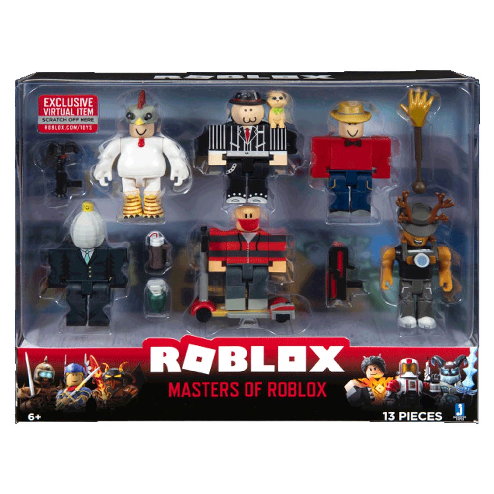 Roblox - Pack Masters Of Roblox | Shopee Brasil