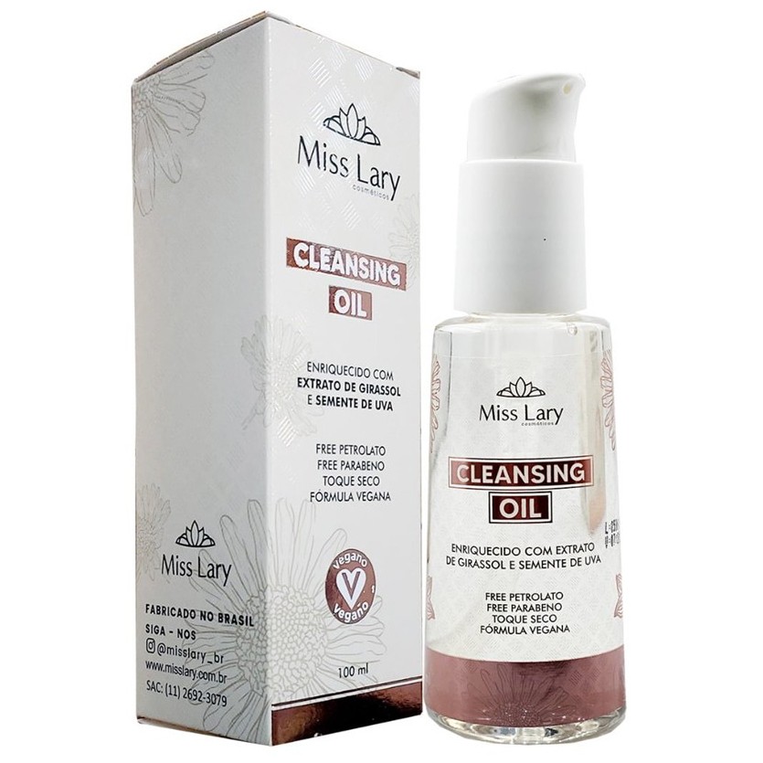 Cleansing Oil - Miss Lary | Shopee Brasil