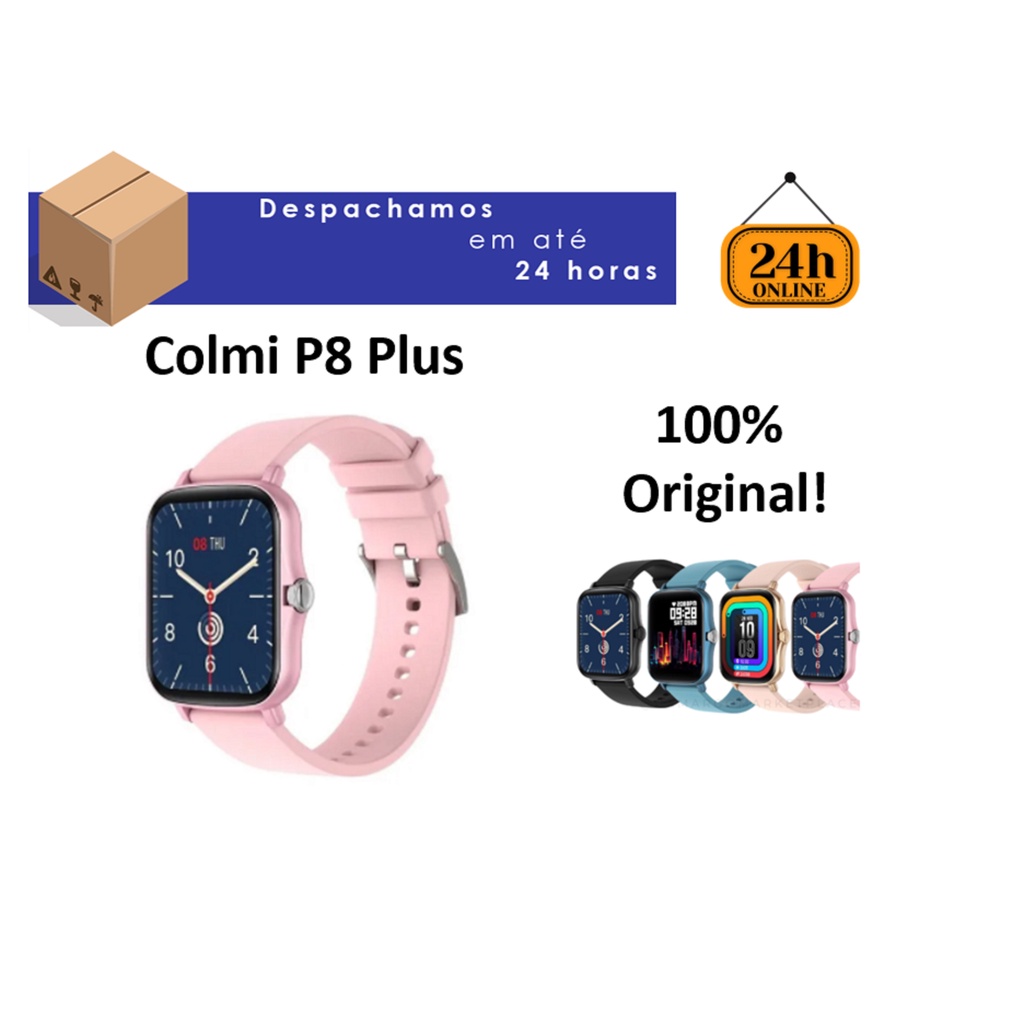 Smartwatch Colmi P8 Plus | Shopee Brasil