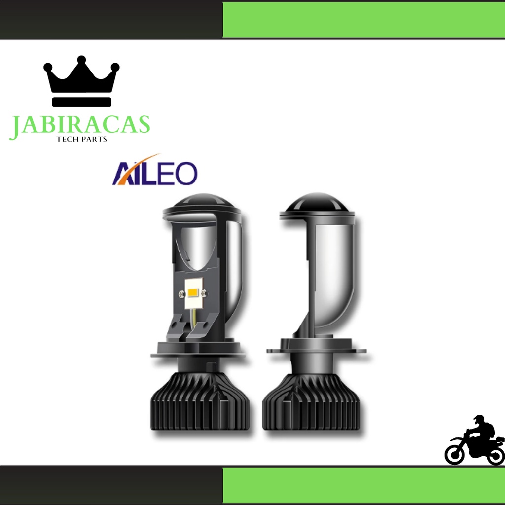 Mini projetor H4 20000lm 6000k chip led CSP, melhor que super led e ...