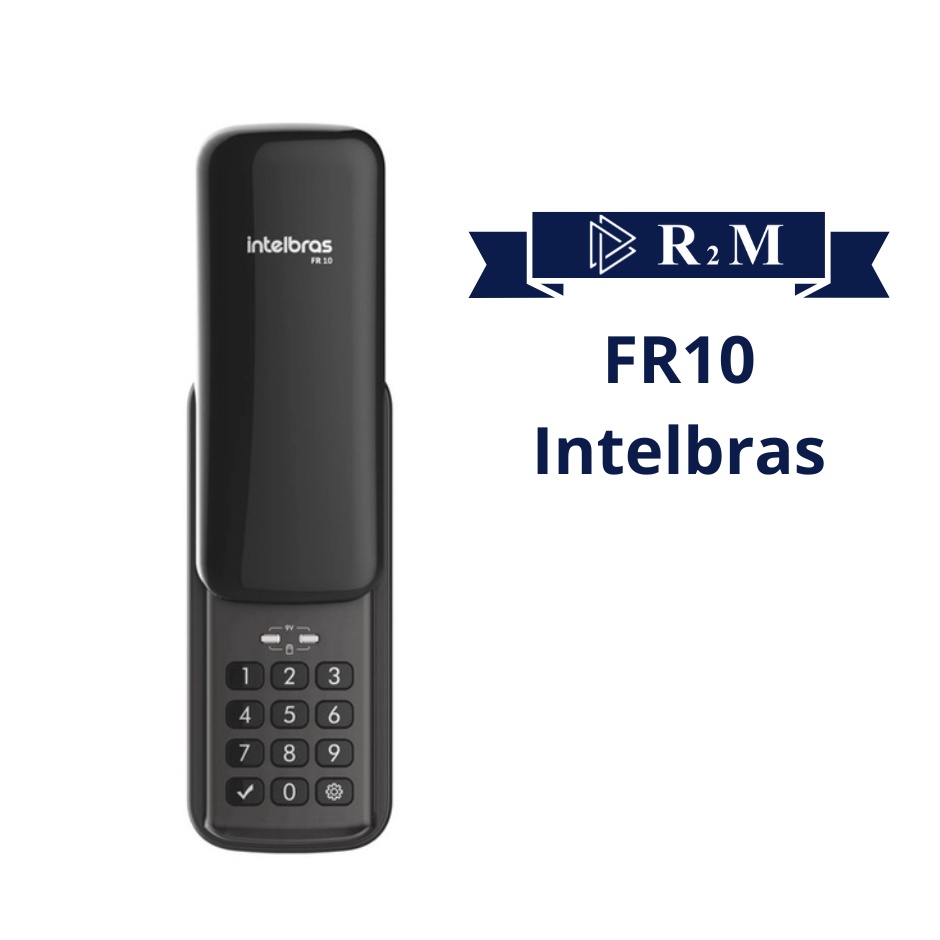 Fechadura Digital de Sobrepor Intelbras FR10 FR 10 | Shopee Brasil
