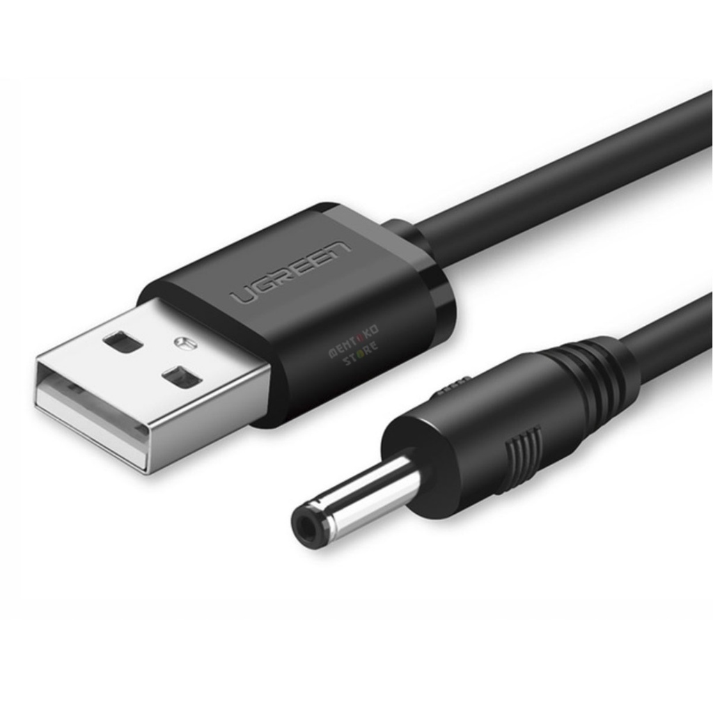 Ugreen Cabo De Energia Usb Para Dc Plug 3,5mm - Escorrega o Preço