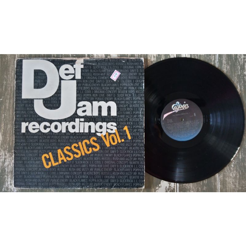 LP / Vinil - Def Jam - Classics vol.1 - Hip-hop Gangsta - 1989 - Rap ...