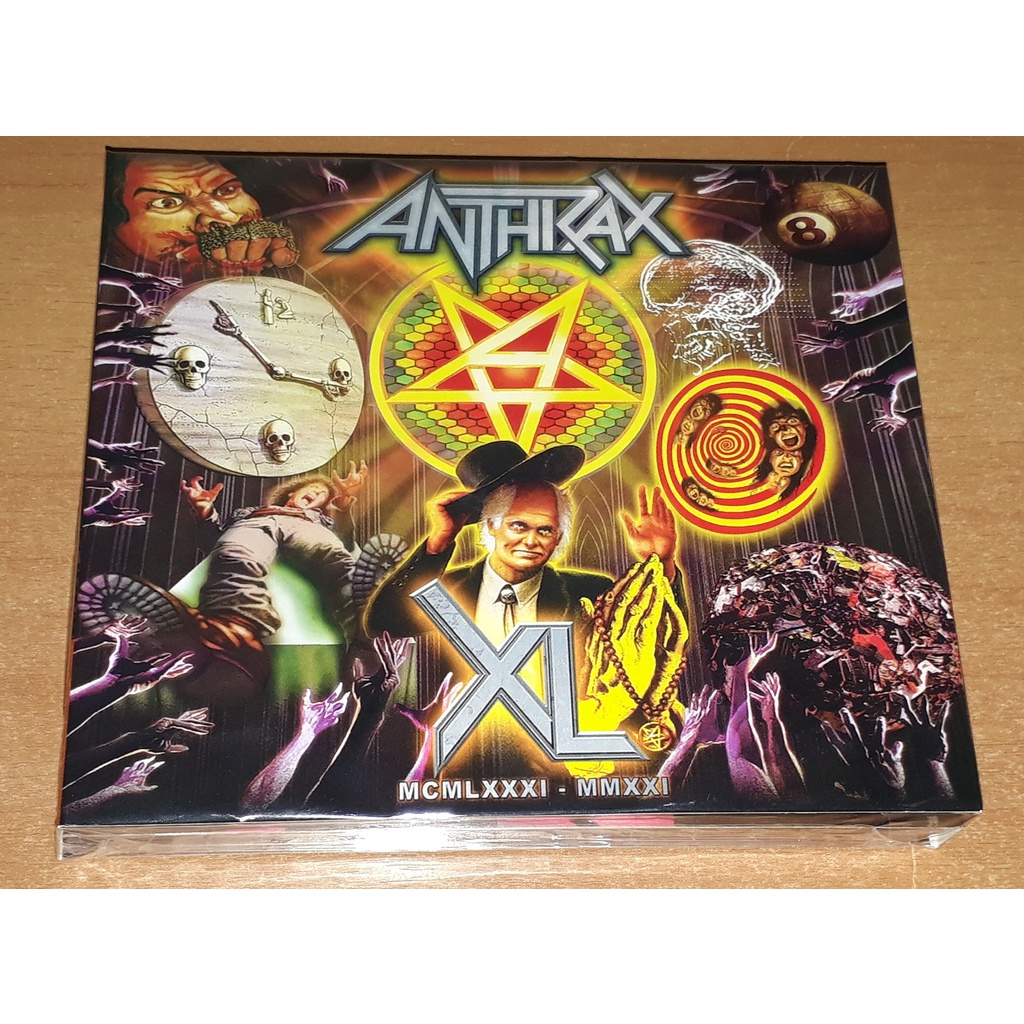 Anthrax - XL - MCMLXXXI - MMXXI (Digipak)(2CD/DVD) | Shopee Brasil