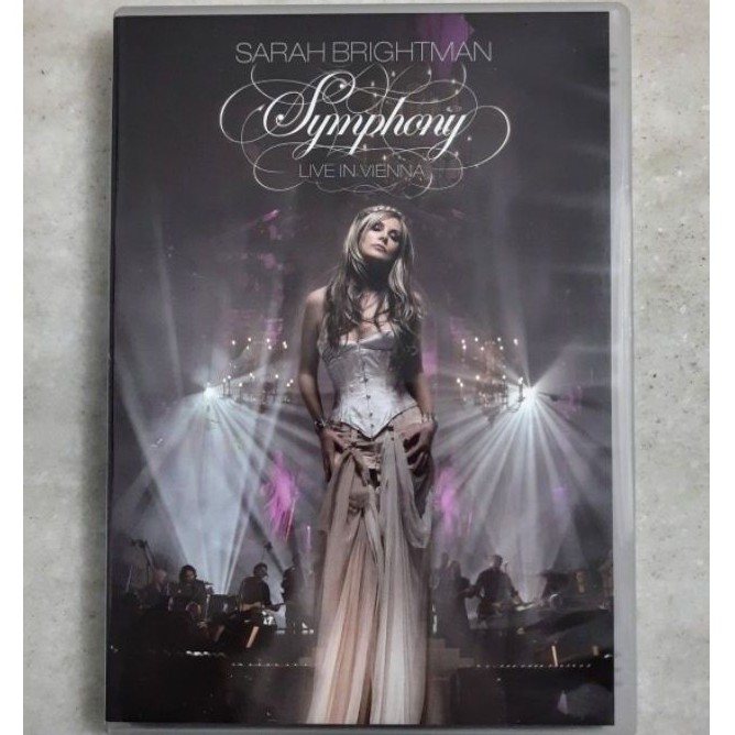 DVD + CD Sarah Brightman - Symphony Live In Vienna | Shopee Brasil