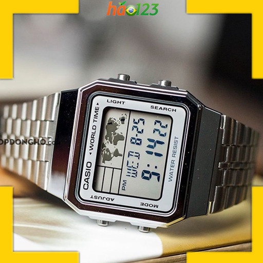 Relógio Estilo Cássio Retrô a500w Digital Led Unissex Eletronico ...