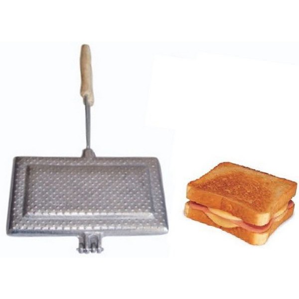Forma Dupla Para Fazer Misto Quente / Bauru / Tostex Fogão | Shopee Brasil