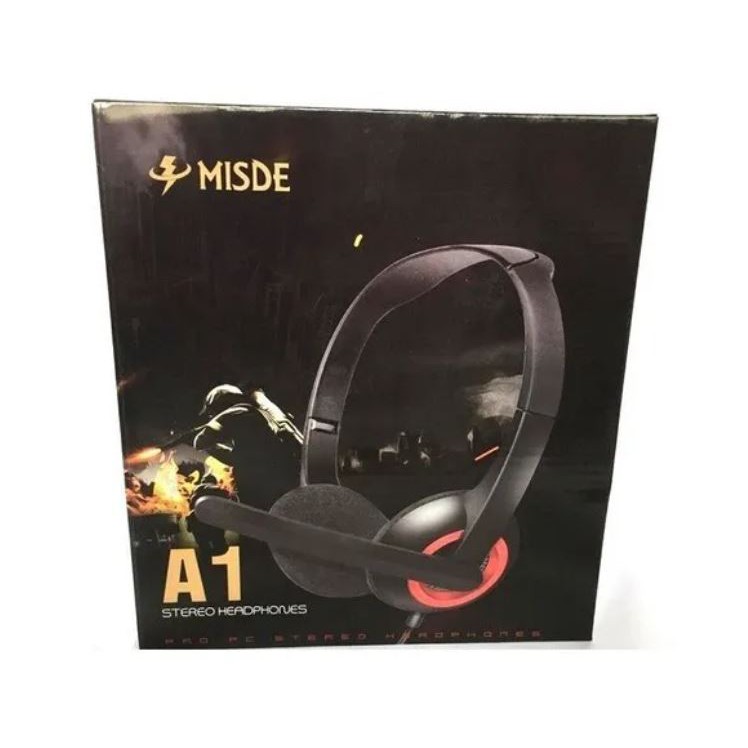 Fone de Ouvido Headset Gamer MISDE Modelo A1 | Shopee Brasil