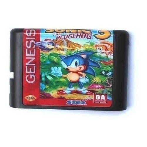 Sonic The Hedgehog 3 Mega Drive Genesis Sega Tectoy | Shopee Brasil