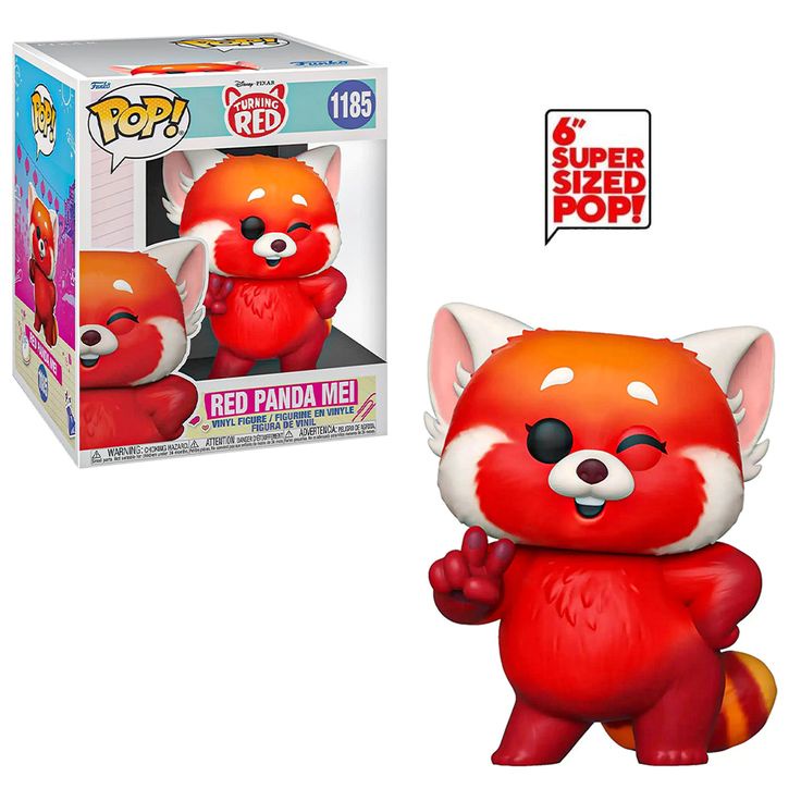 Funko Pop Red Panda Mei #1185 Pixar Turning Red | Shopee Brasil