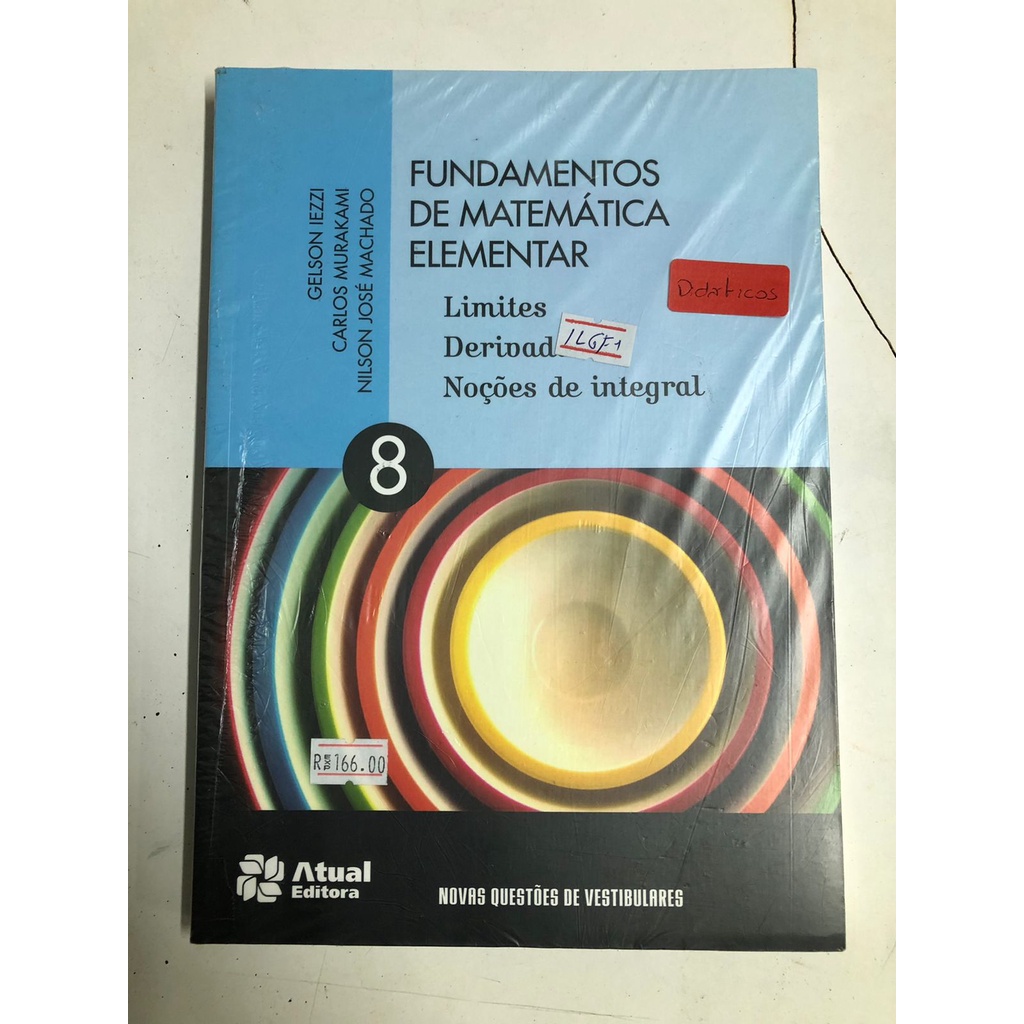 Fundamentos da Matemática Elementar - Volume 8 | Shopee Brasil