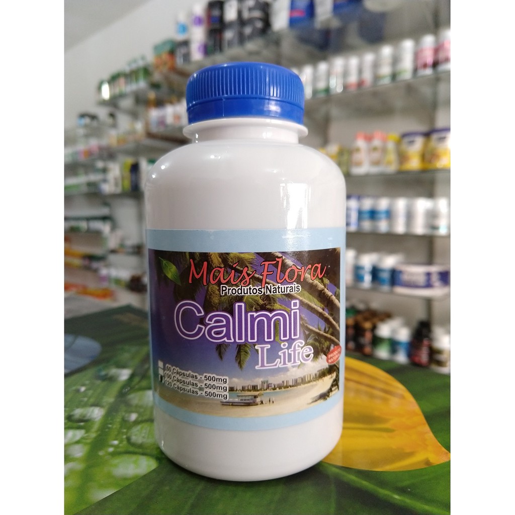 Calmi life - Composto Calmante Natural - 120 cápsulas de 500mg - Mais ...