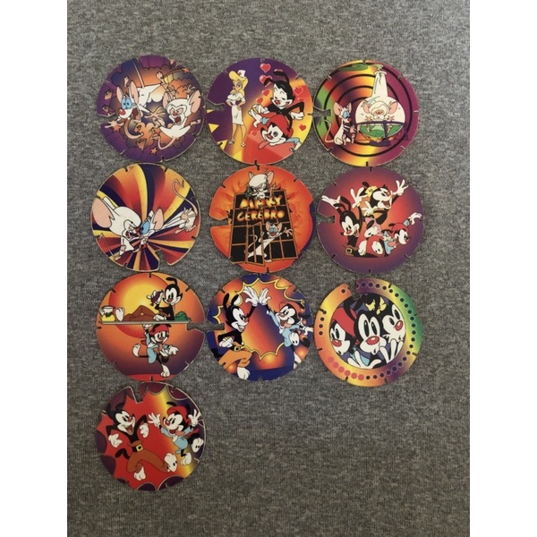 Tazos Elma Chips - Mega Tazo Animaniacs (5 Pontos) | Shopee Brasil