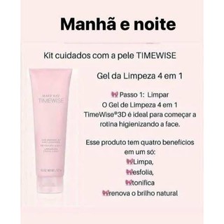Gel de Limpeza 4 em 1 TimeWise 3D - Mary Kay | Shopee Brasil