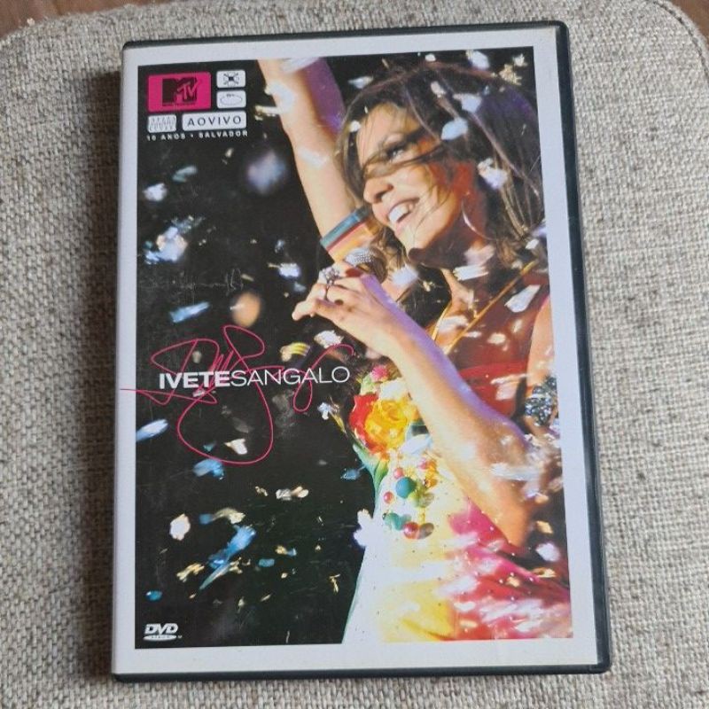 DVD Ivete Sangalo MTV Ao Vivo 10 anos | Shopee Brasil