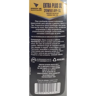 FORT EXTRA PLUS 20W50 SL 1 LITRO REMONTE BARATO | Shopee Brasil