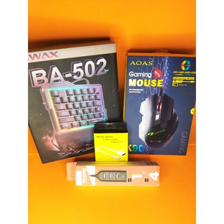 Kit Mobilador Gamer Completo Teclado One Hand e Mouse (pronta entrega ...