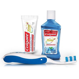 KIT COLGATE PARA VIAGEM HIGIENE BUCAL 60 ML | Shopee Brasil