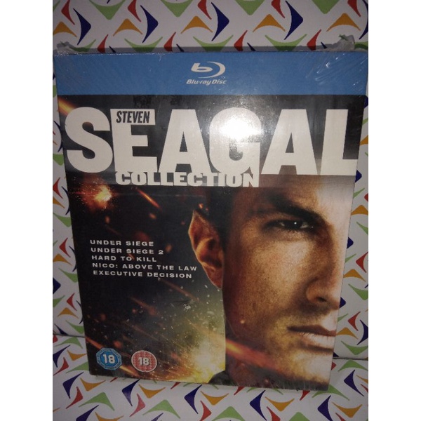 Steven Seagal Collection blu-ray importado 5 Filmes (Novo/Lacrado ...
