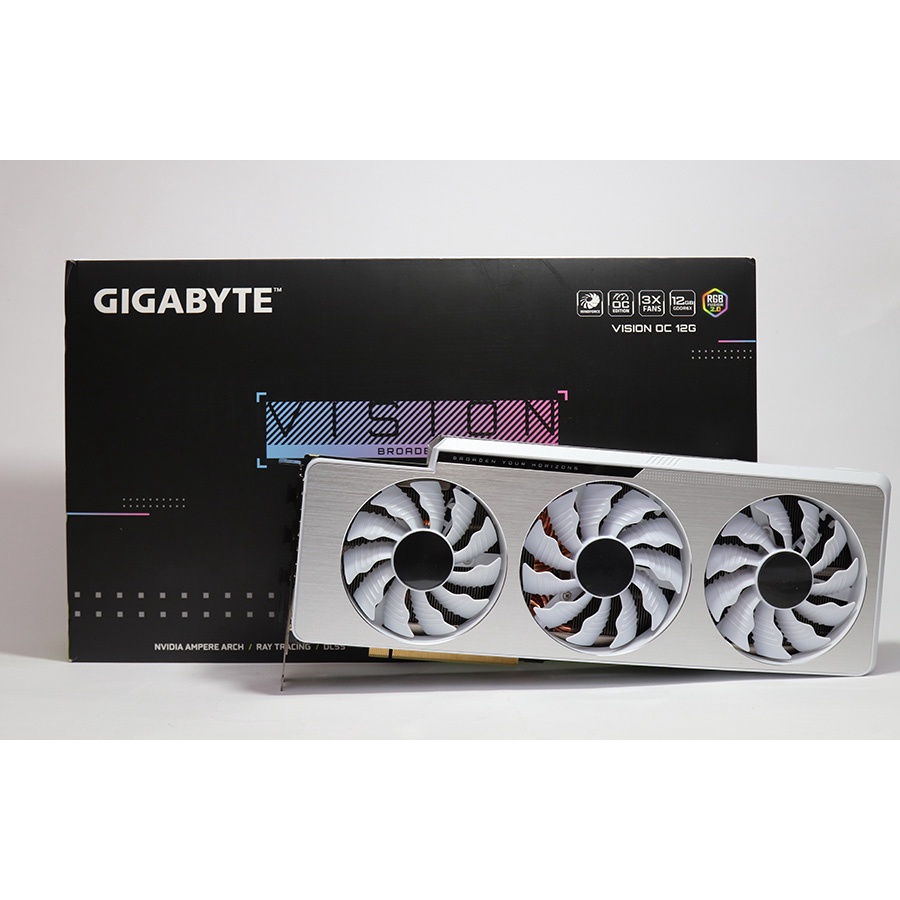 NOVO: GIGABYTE GeForce RTX 3080 Ti VISION OC 12GB GDDR6X | Shopee Brasil