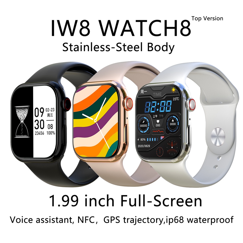 Smartwatch Relógio Inteligente Original IW8 Iwo 15 pro Max Série 8 1.99 ...