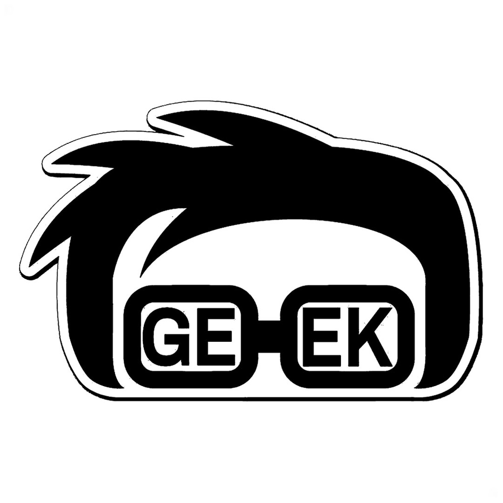Adesivo - Geek Head Glasses Óculos Geek | Shopee Brasil