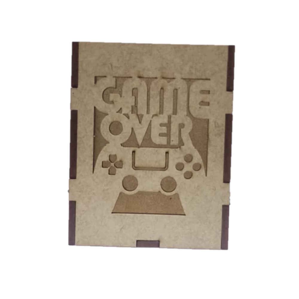 Porta lapis mdf Game Over Lembrancinha Enfeite - Festa Gamer Video Game ...