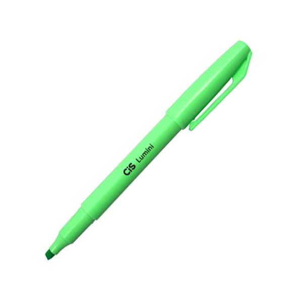 CANETA MARCA TEXTO - VERDE - CIS | Shopee Brasil