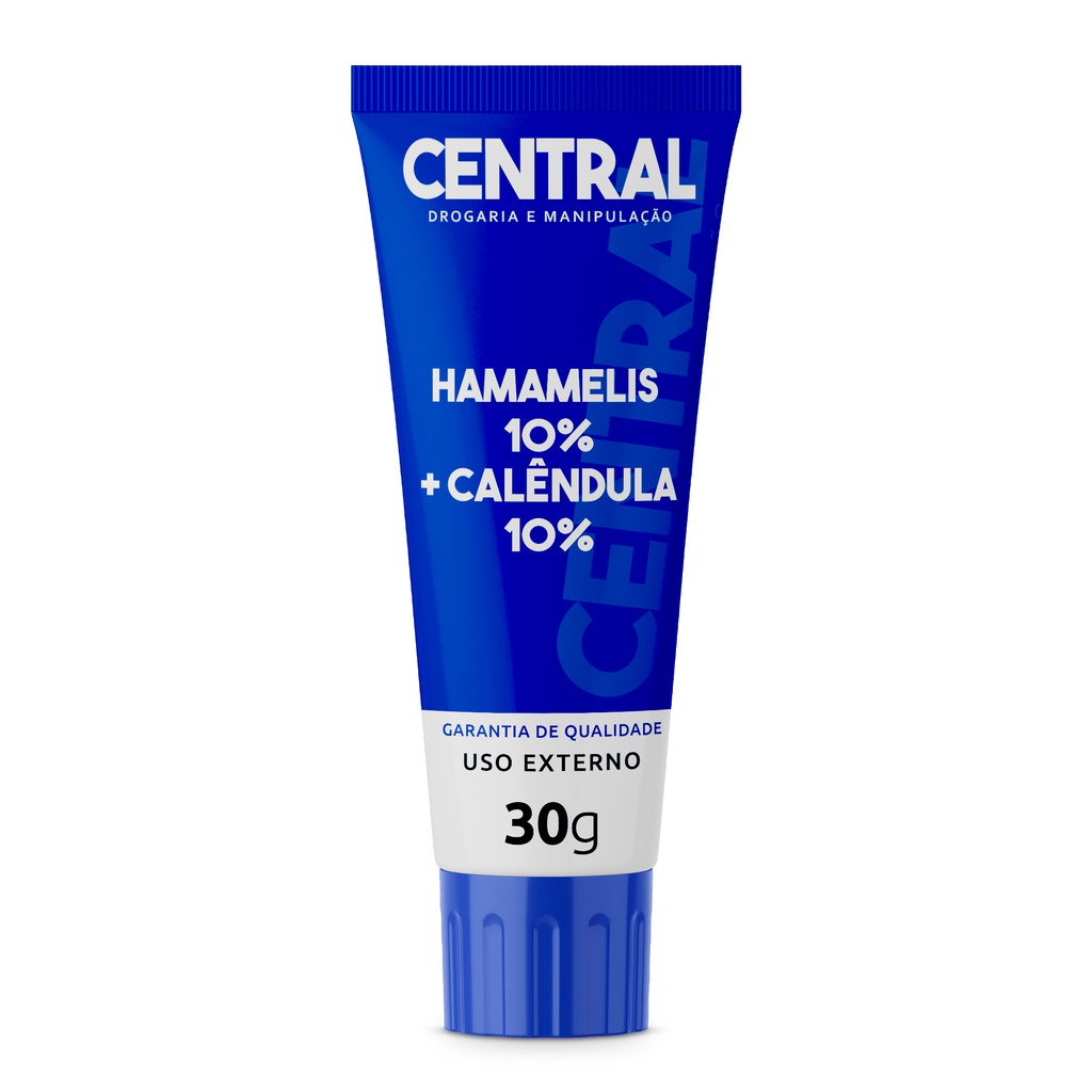 Hamamelis 10% + Calêndula 10% - Creme 30g | Shopee Brasil