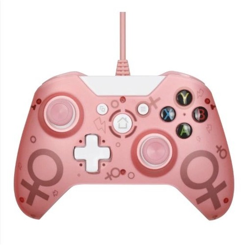 Controle Xbox One Com Fio USB Entrada P2 Para Xbox One e PC ROSA ...