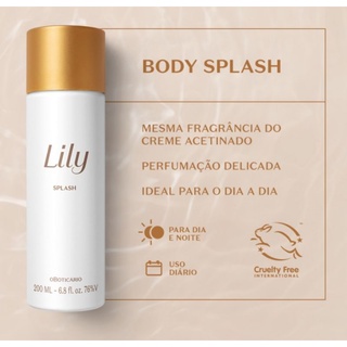 Lily Splash Desodorante 200 ml. | Shopee Brasil
