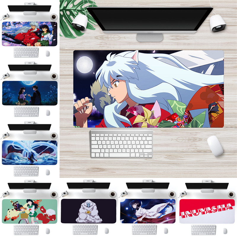 Mouse Pad Gamer Com Estampa Do Anime Inuyasha 30x60cm Para Computador ...