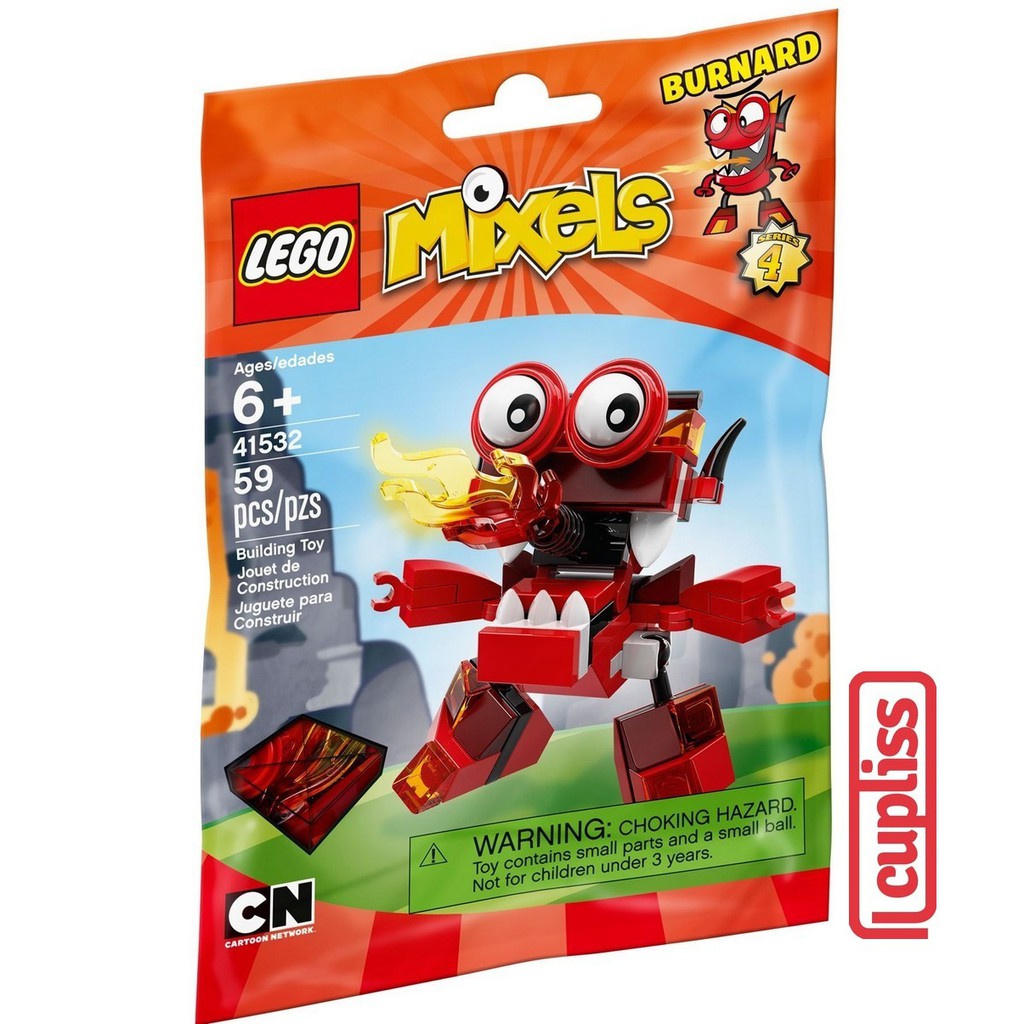 Lego Mixel Series 41532 Burnard | Shopee Brasil