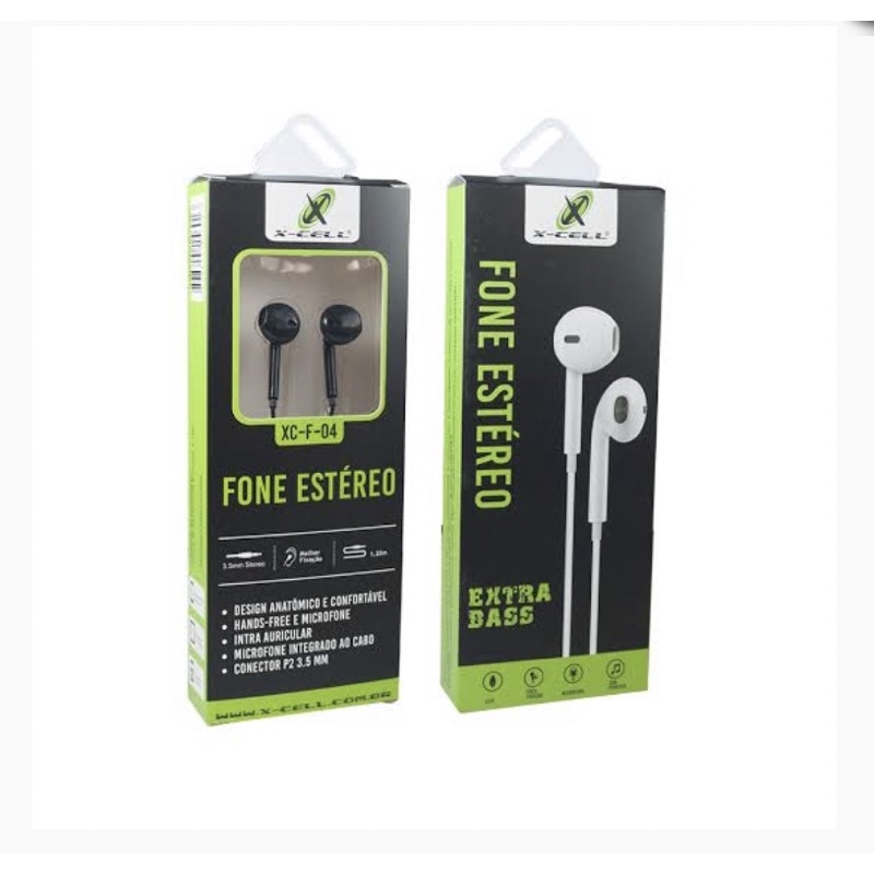 Fone de Ouvido P2 Alta Qualidade com Microfone fone | Shopee Brasil