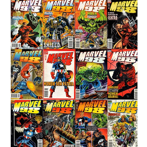 GIBIS MARVEL 98 - REVISTAS EM QUADRINHOS - EDITORA ABRIL - FORMATINHOS ...