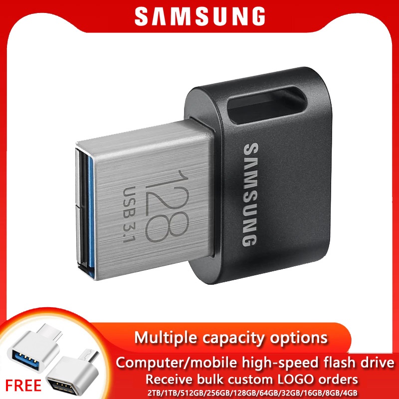 SAMSUNG Pen Drive 256GB 128GB 64GB 32GB USB 3.0 U Disk - Escorrega o Preço