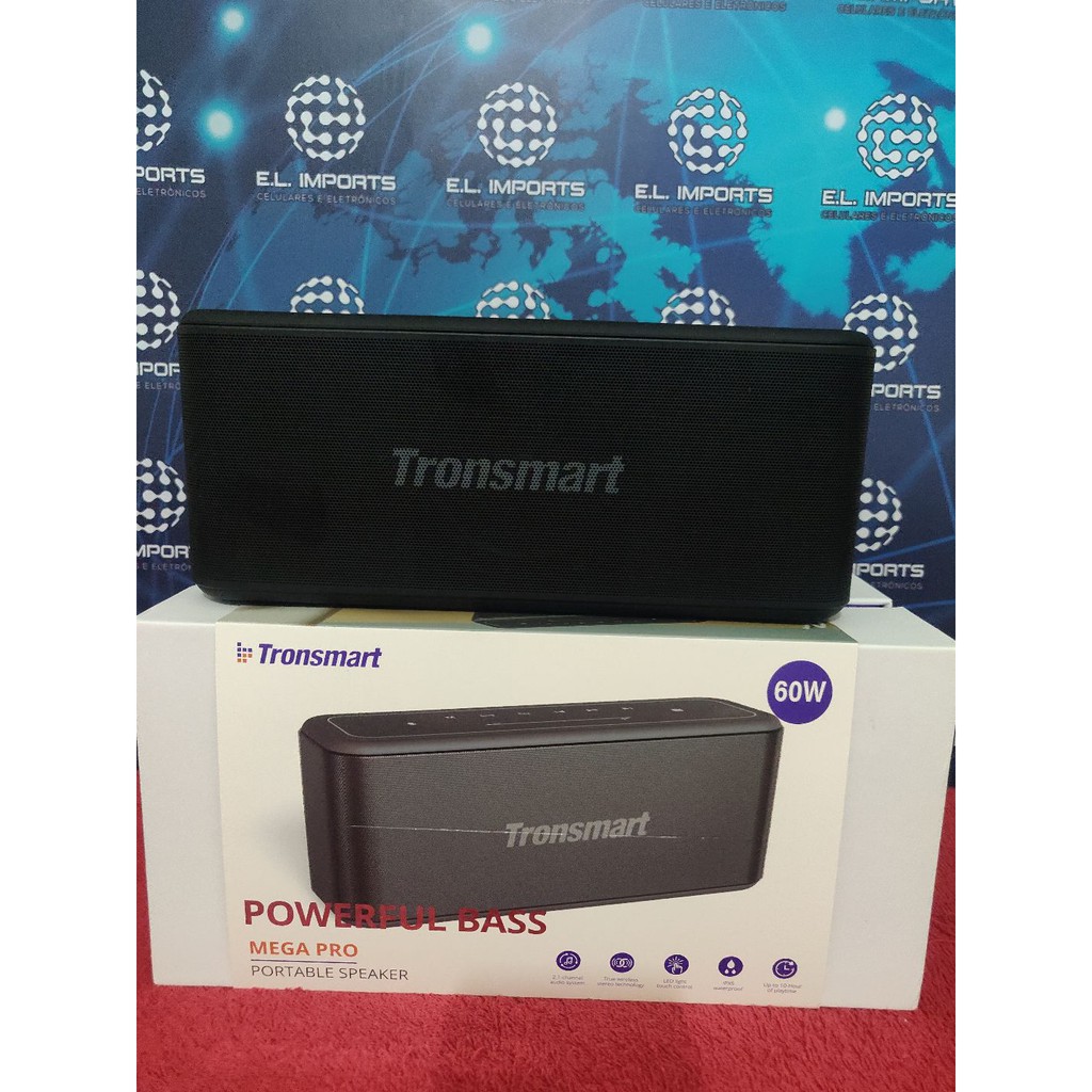 Tronsmart mega pro 60W | Shopee Brasil