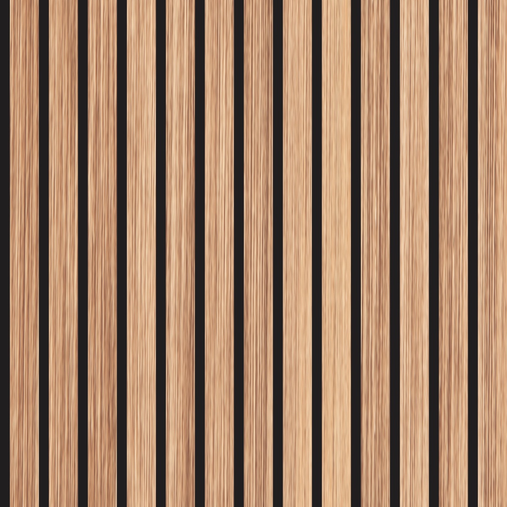Papel de Parede Ripado Adesivo de Madeira Ripado Lisa Autocolante 3 ...