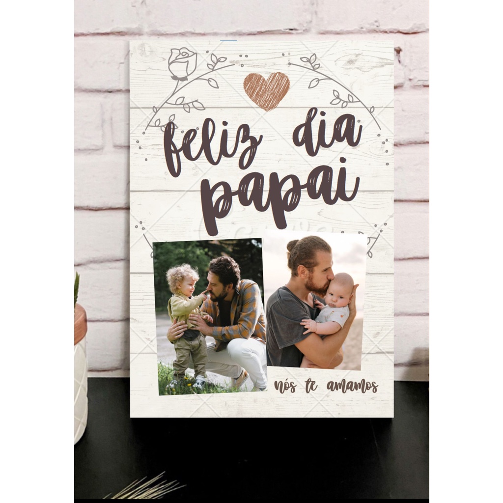 QUADROS DECORATIVOS DIA DOS PAIS PERSONALIZADO | Placas Decorativas ...