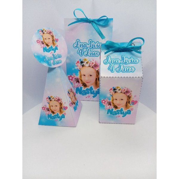 kit festa 30 Unidades Nastya | Shopee Brasil